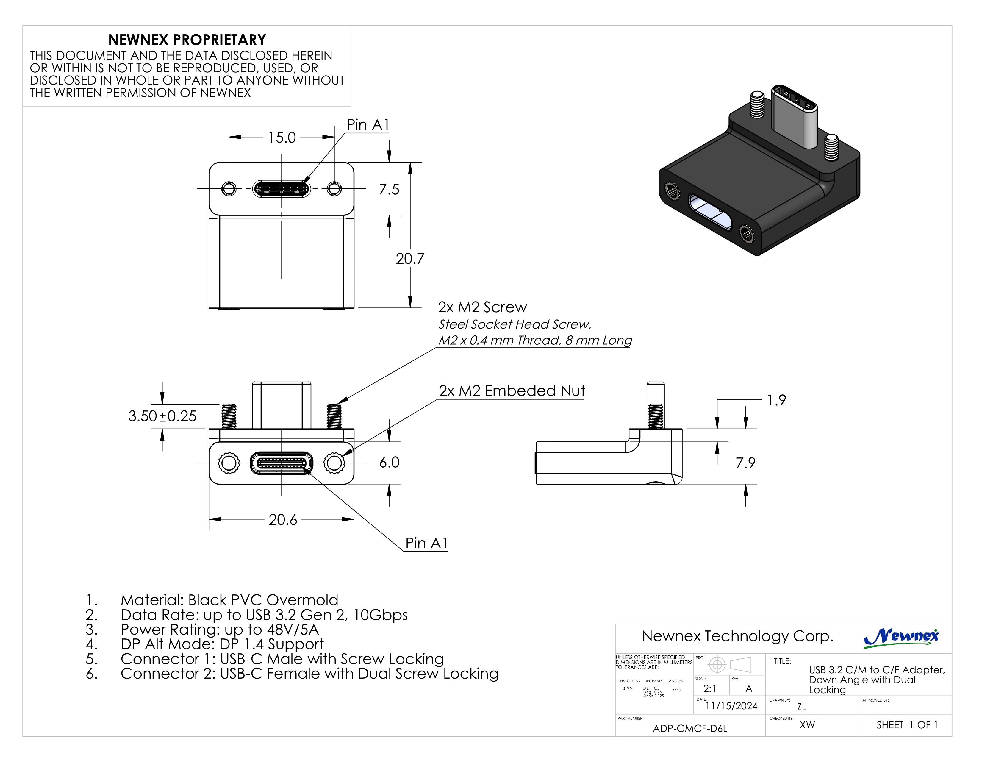 USB Adapter Built for High-Speed, High-Quality Connections