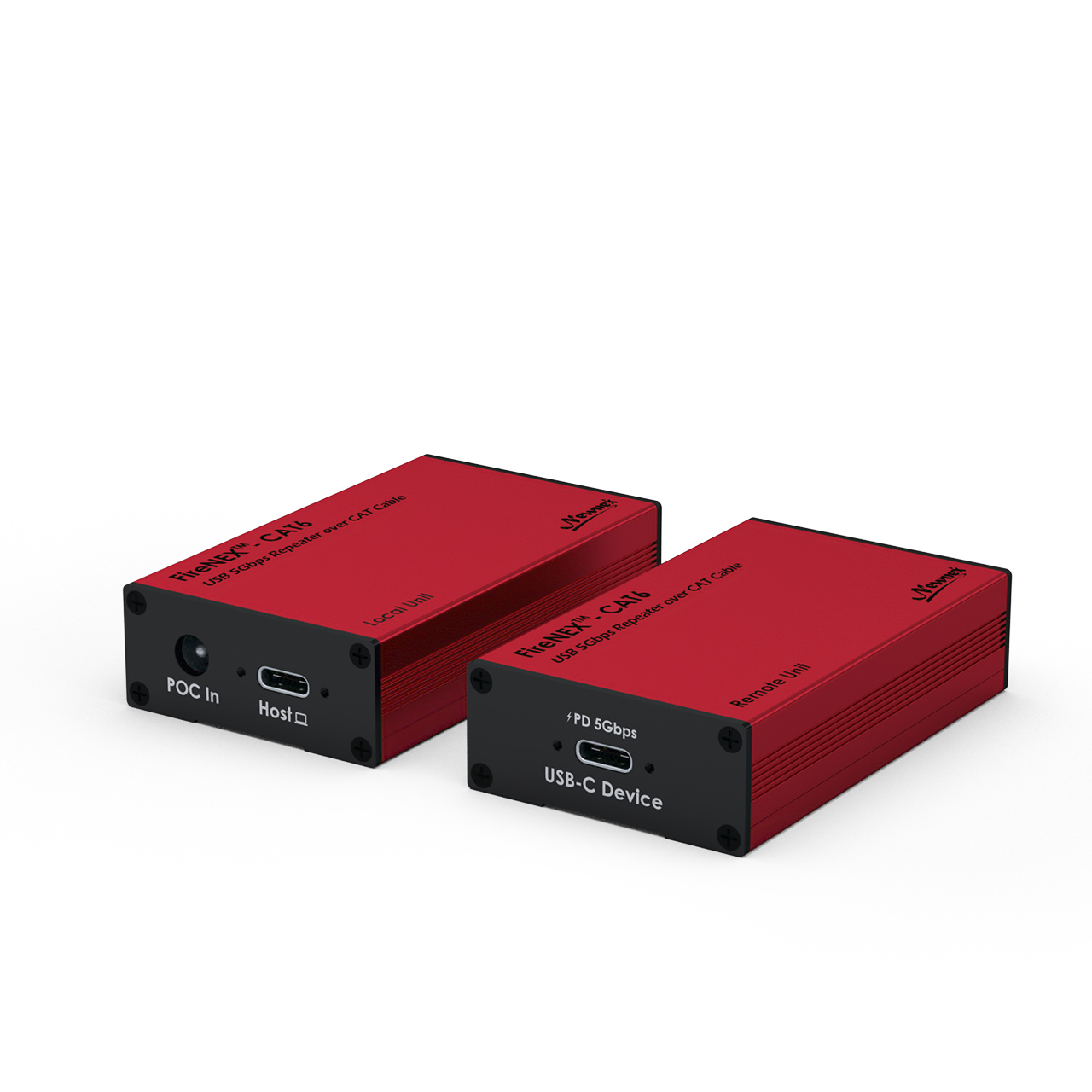 USB-C Extender for 5Gbps Data & 30W Power over CAT Ethernet Cable