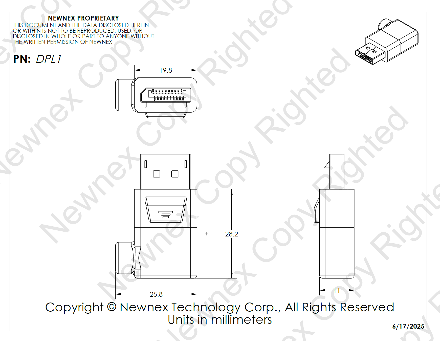 Newnex USB C to DisplayPort Cables | DP Alt Mode Support