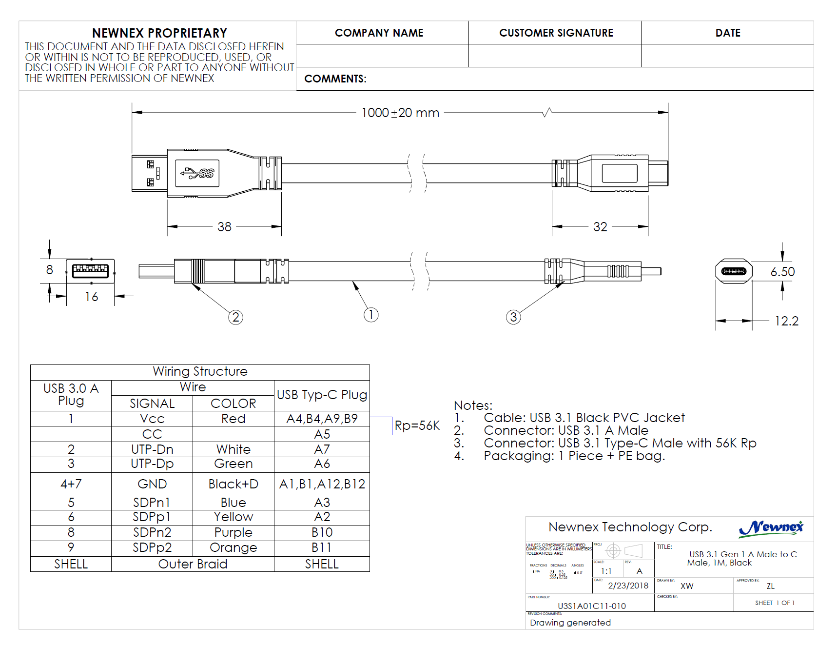 USB C to USB Legacy Connector Cable – A to C, B to C, Micro USB to C