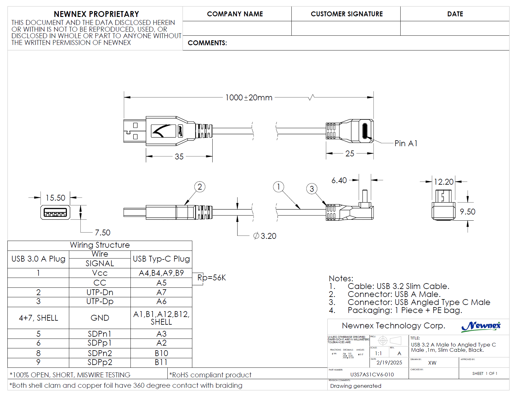 USB C to USB Legacy Connector Cable – A to C, B to C, Micro USB to C